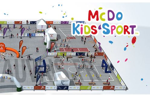 McDo Kids Sport fait étape à Beauvais demain lundi 25 juillet - Oise Média